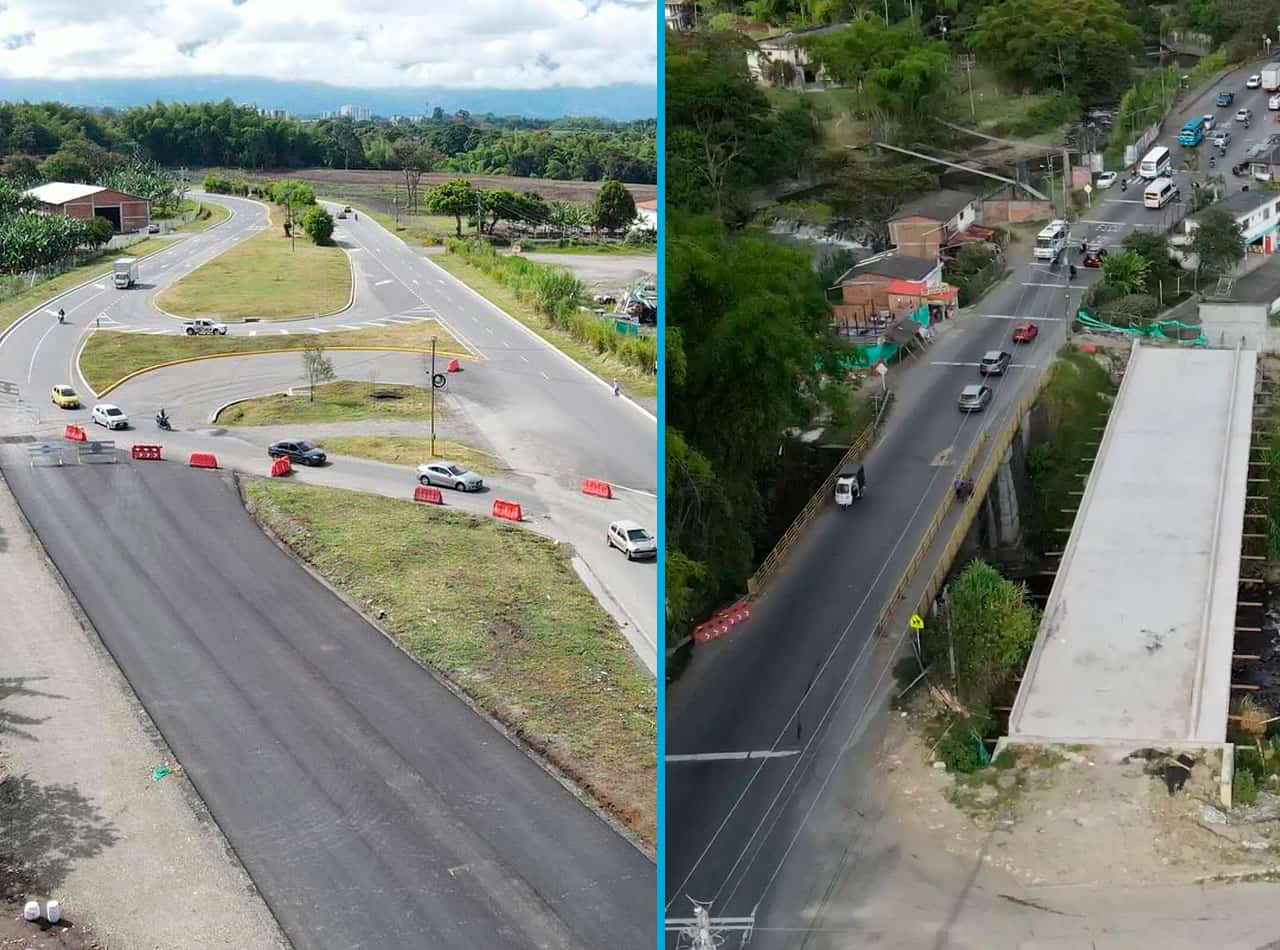 Es viable habilitar tramo de la doble calzada Armenia-Calarcá - Quindío ...